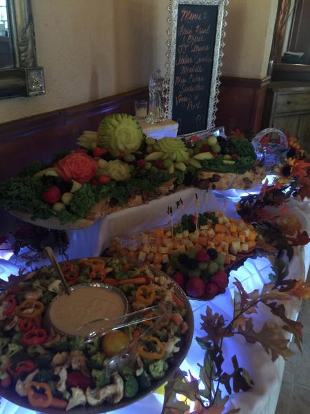 fall buffet - Wedding Gallery