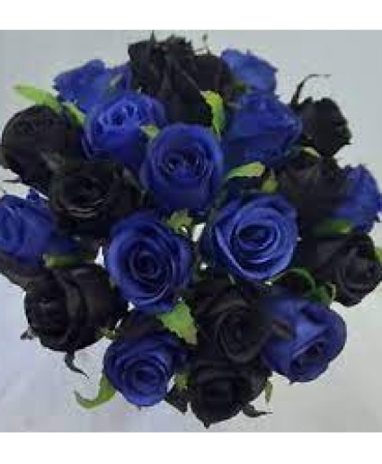 Blue and Black Roses Roses in Paragould, AR - Inspiring Options Flower Shop