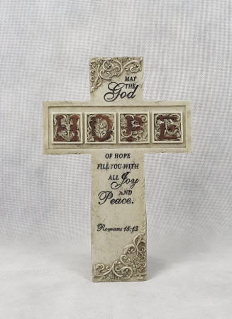Memorial Standing Cross Funeral in Wakefield, NE - LAZY ACRES DECOR ...