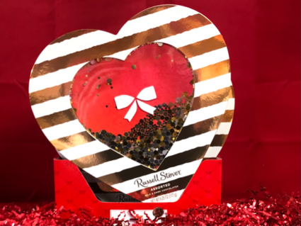 Russell Stover Red & Gold Chocolate Heart Sampler in Immokalee, FL - B ...