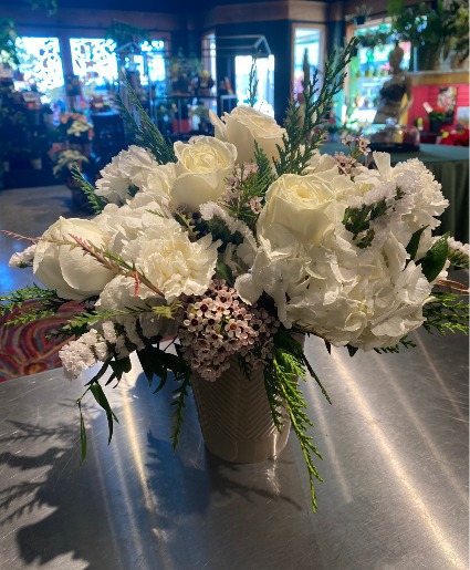 Snow-White Winter Design in South Milwaukee, WI - PARKWAY FLORAL INC.